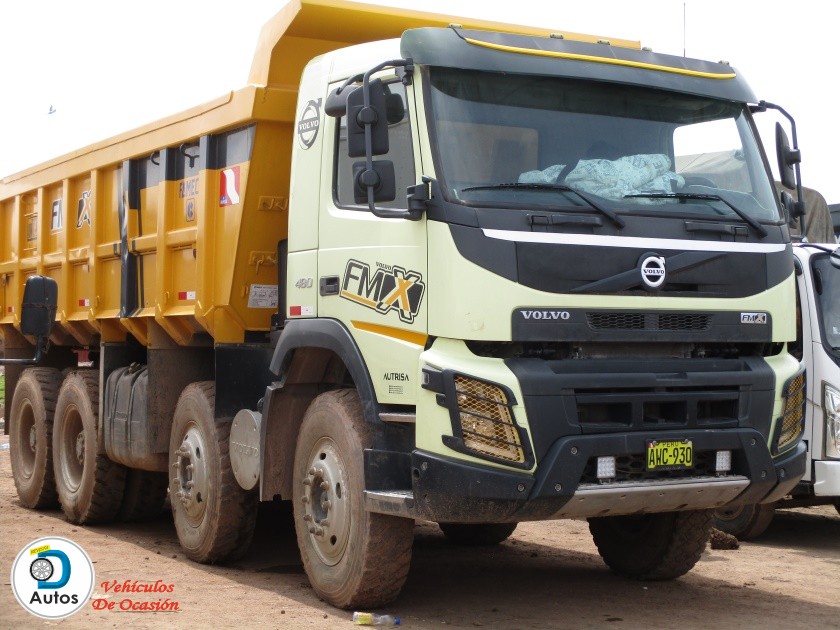 VOLVO FMX 480 8X4R 2018 | Revista D' Autos Cusco - Peru